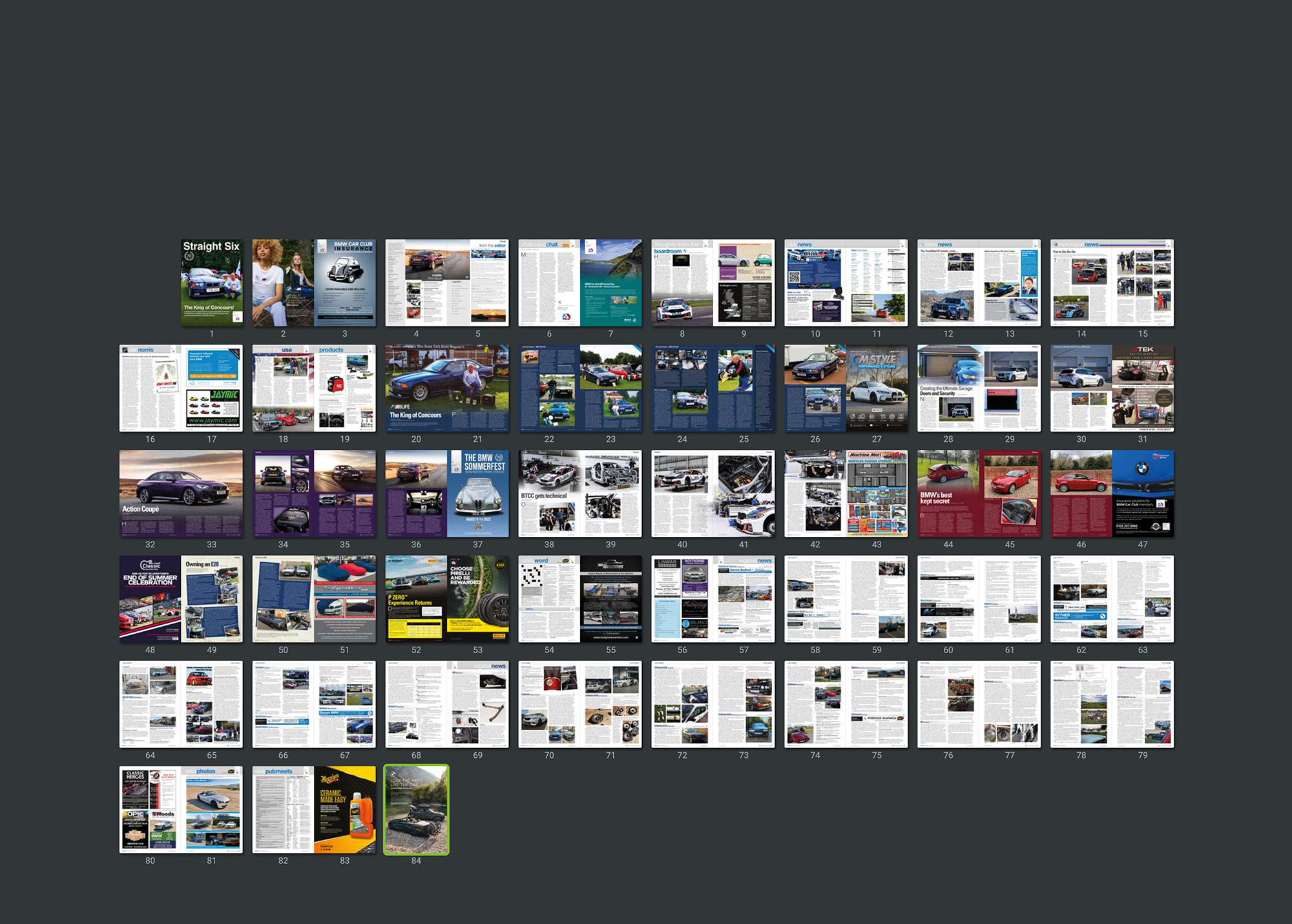 Searchable Magazine Back Issue Tool